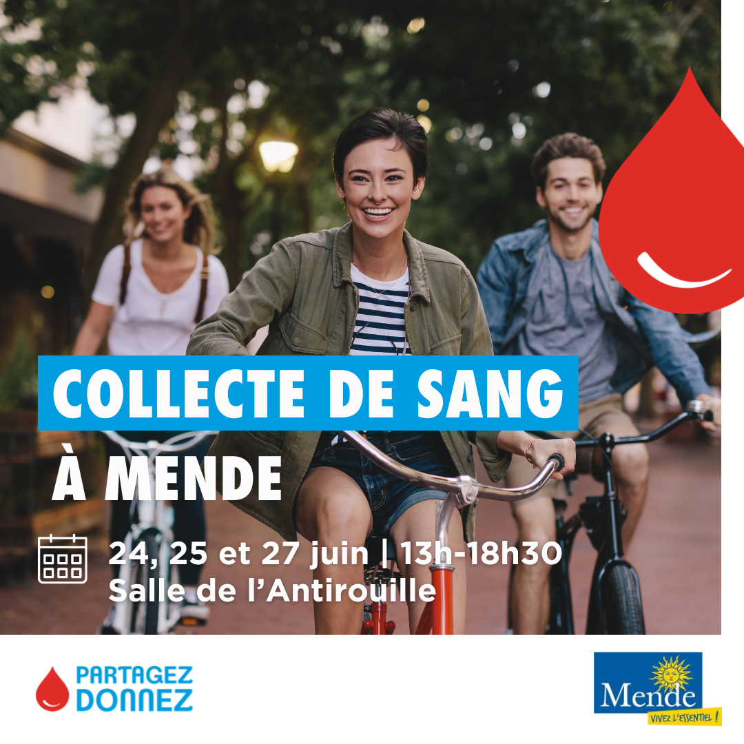 Don du sang - Ville de Mende